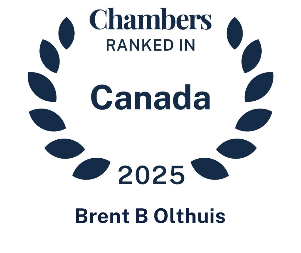 Brent Olthuis KC – Olthuis van Ert – Commercial litigation and public law